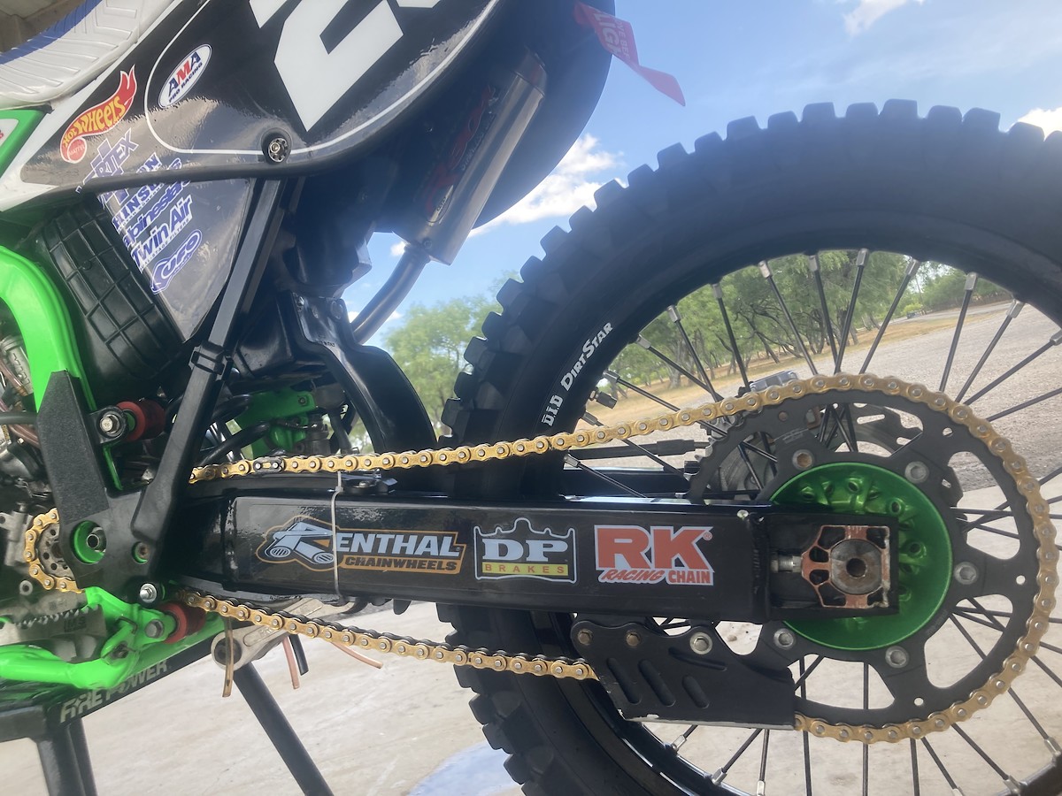 1996-2002 kx 125/250 PC clamps, axle blocks, dog bones - For Sale ...