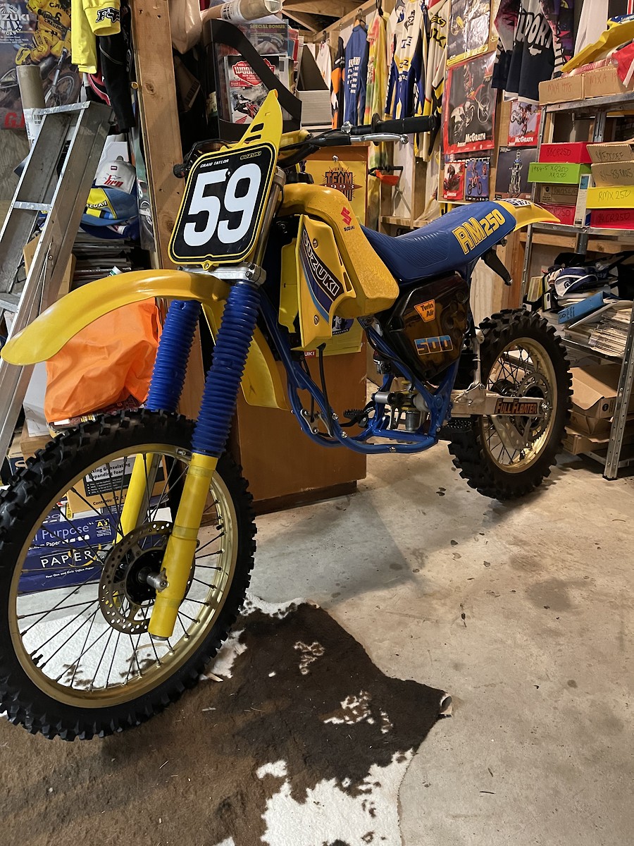 1985 Suzuki RM250F - Bike Builds - Motocross Forums / Message Boards ...