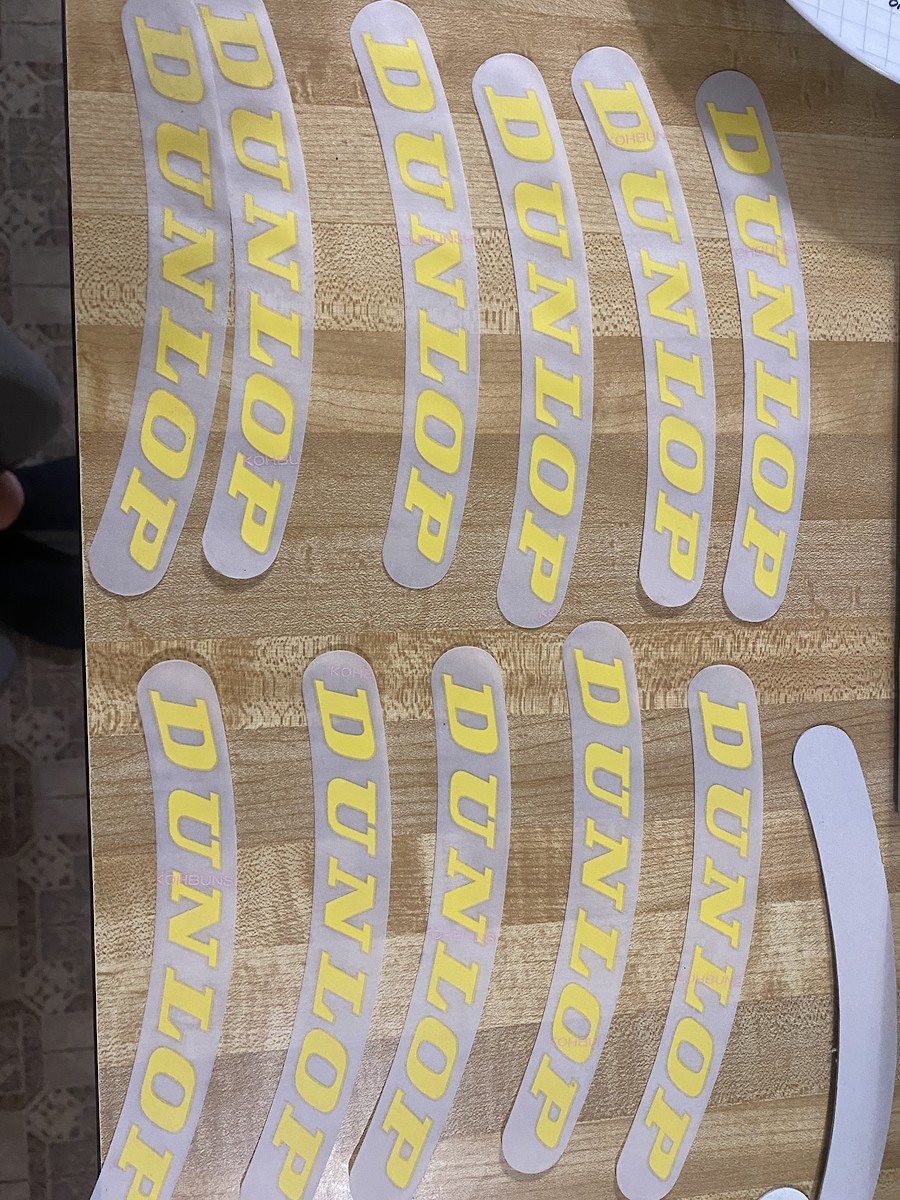 WTB!! Dunlop tire stickers - For Sale/Bazaar - Motocross Forums ...