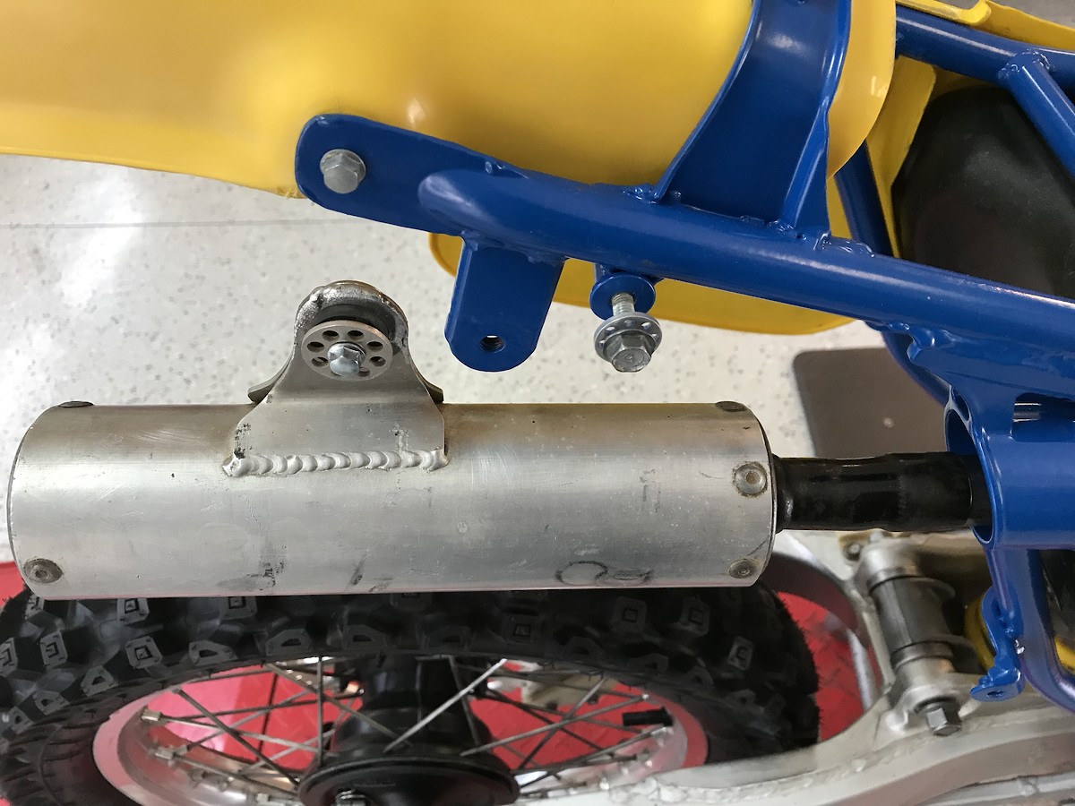 ISO 1988 RM125 Pro Circuit Silencer - Old School Moto - Motocross ...