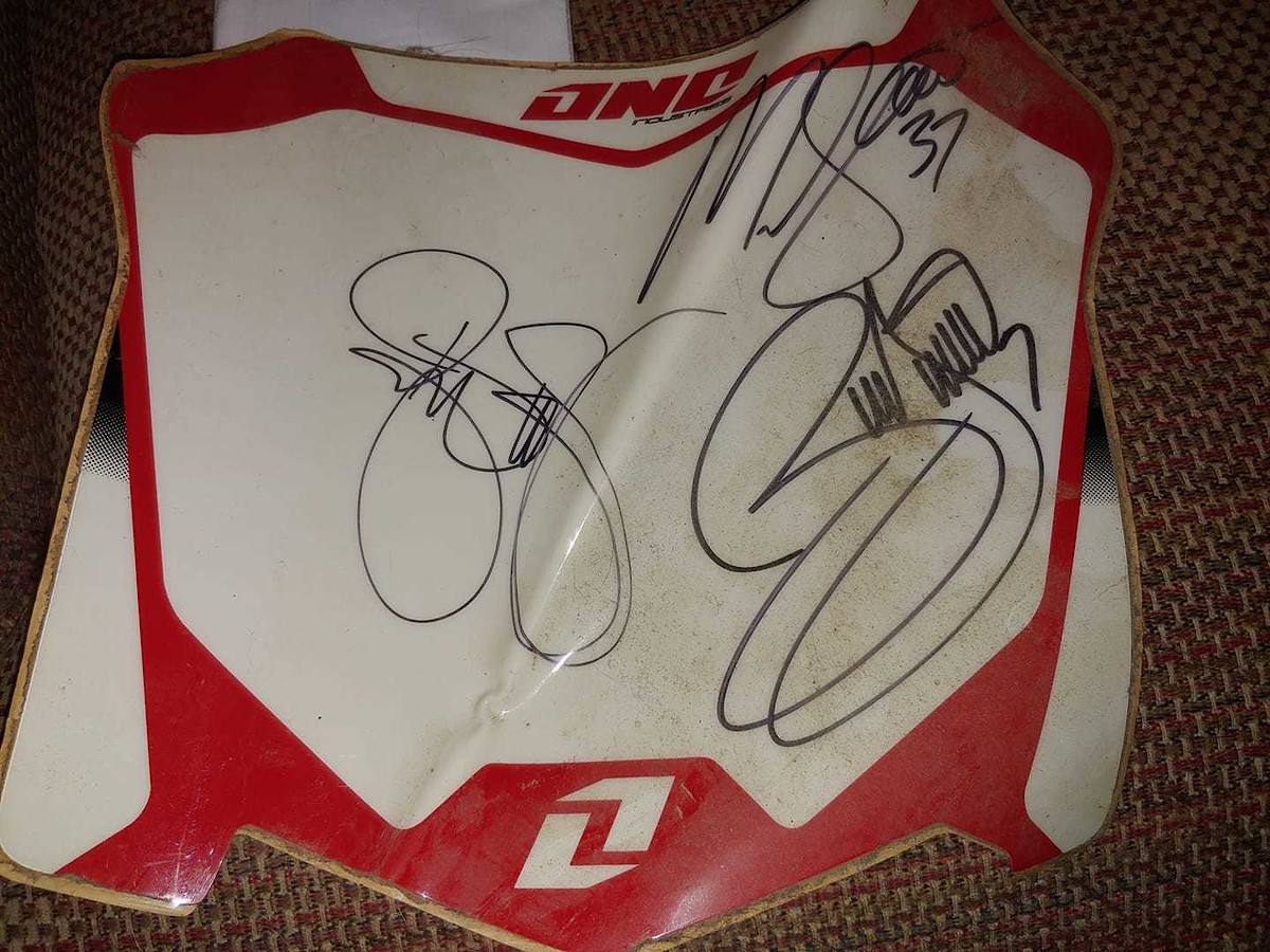 I need help identifying these autographs. - Moto-Related - Motocross ...