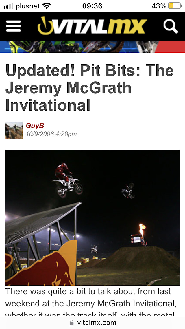 Cardiff WSX Track Map & Schedule - Moto-Related - Motocross Forums ...