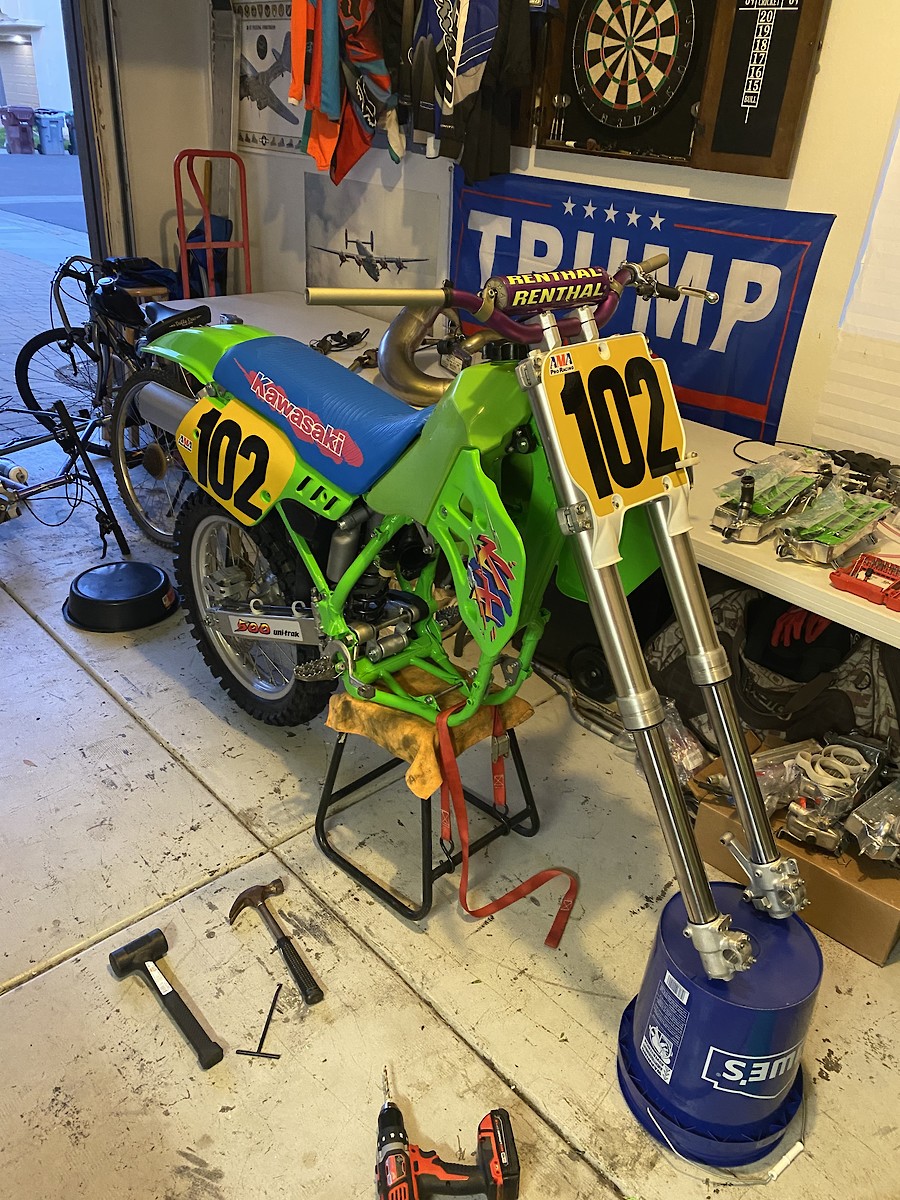 2002 KX500 Resto-Mod - Bike Builds - Motocross Forums / Message Boards ...