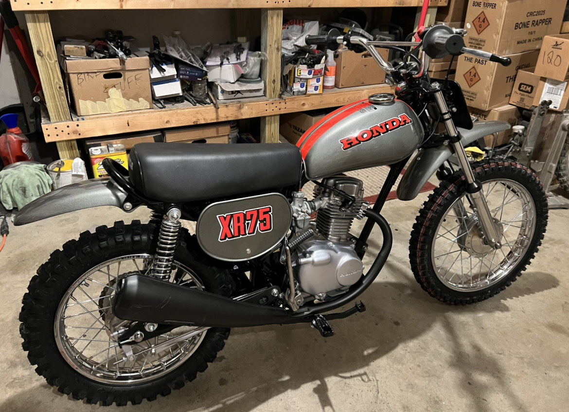 1973 xr75 tank paint - Old School Moto - Motocross Forums / Message ...