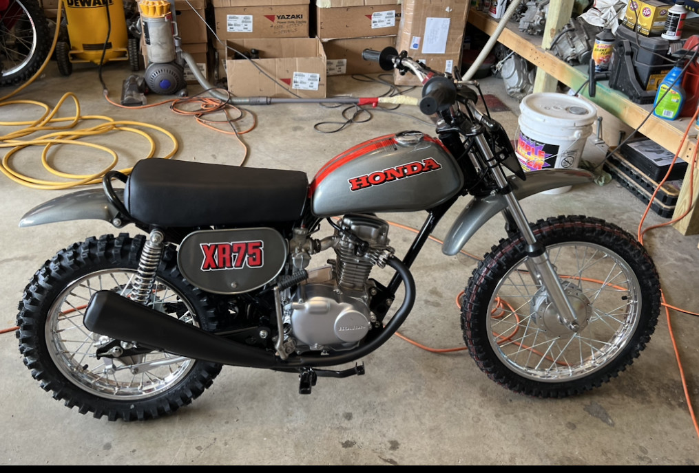 1973 xr75 tank paint - Old School Moto - Motocross Forums / Message ...