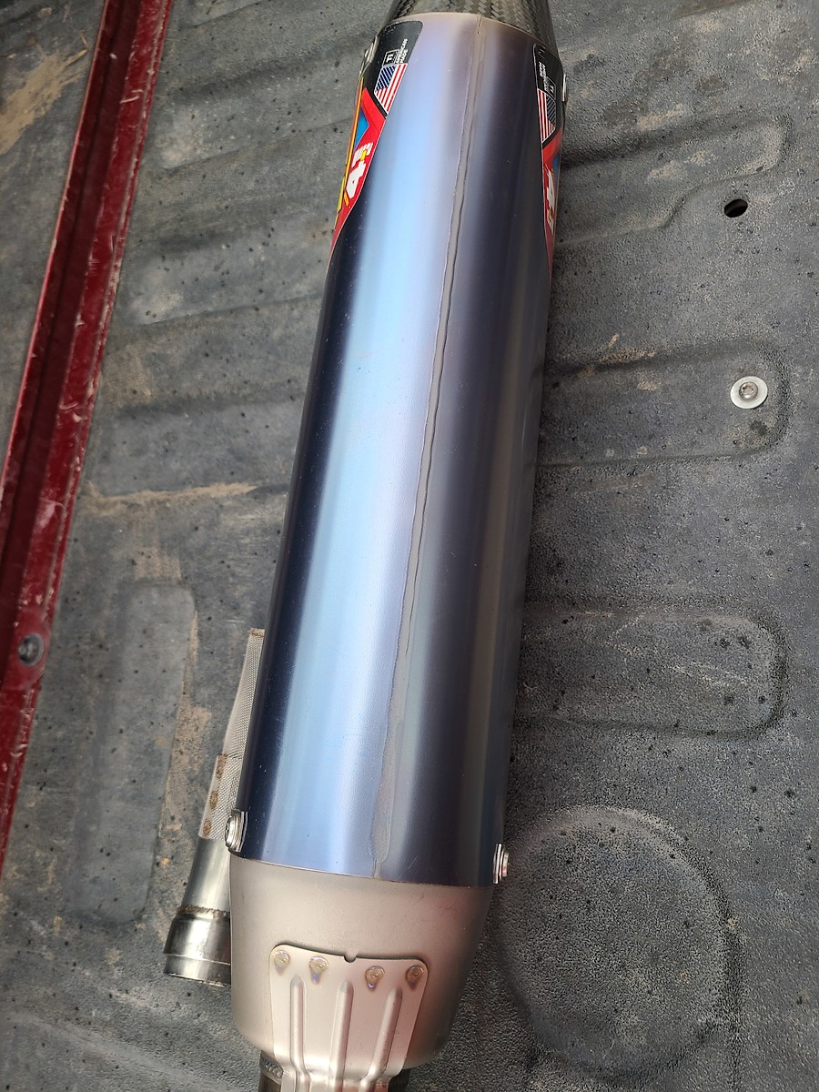 FMF blue ti carbon tip - For Sale/Bazaar - Motocross Forums / Message ...