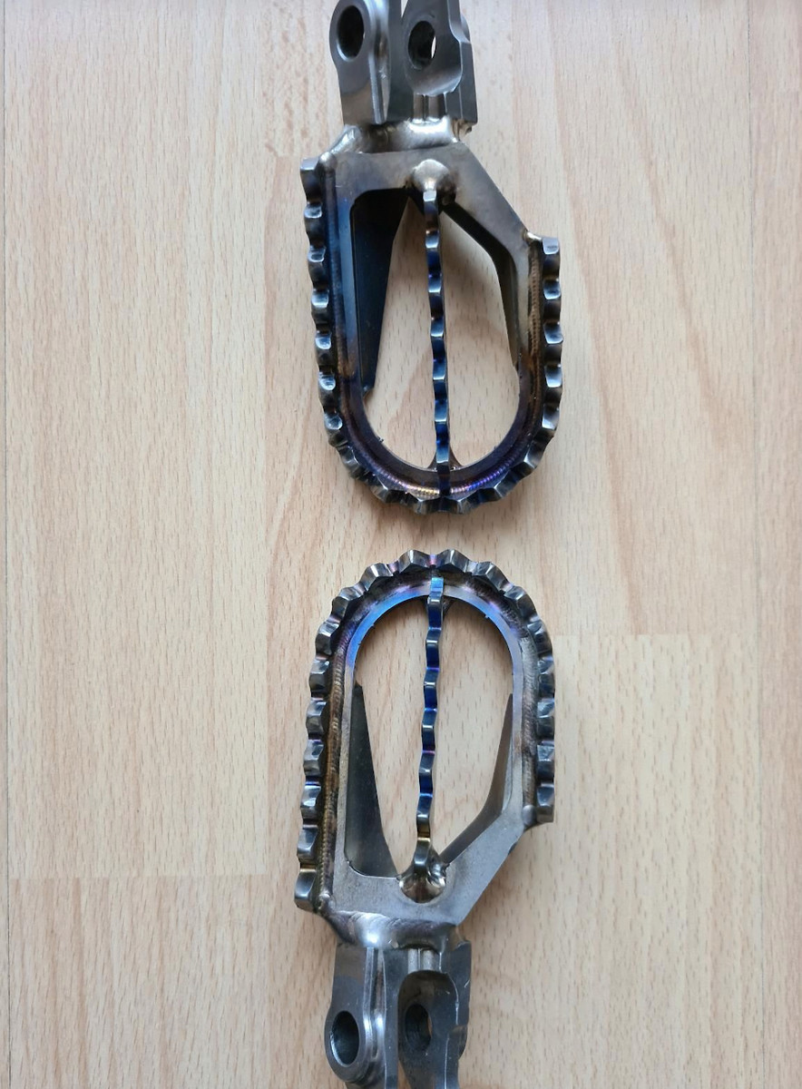 Titanium footpegs KXF, KTM,Beta - For Sale/Bazaar - Motocross Forums ...