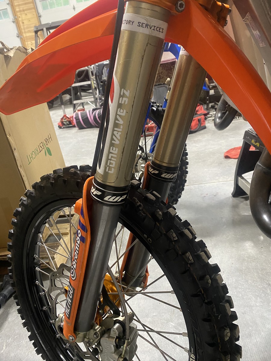 52 mm conevalves / trax shock - For Sale/Bazaar - Motocross Forums ...