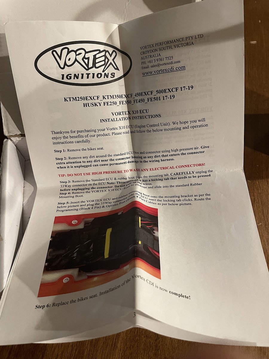 Vortex - KTM 450 - XPR tuned - For Sale/Bazaar - Motocross Forums ...