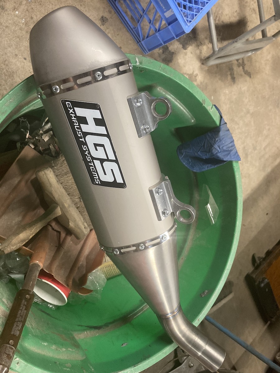 HGS new full ti exhaust 19-22/23 Ktm Hus Gas 450 - For Sale/Bazaar ...