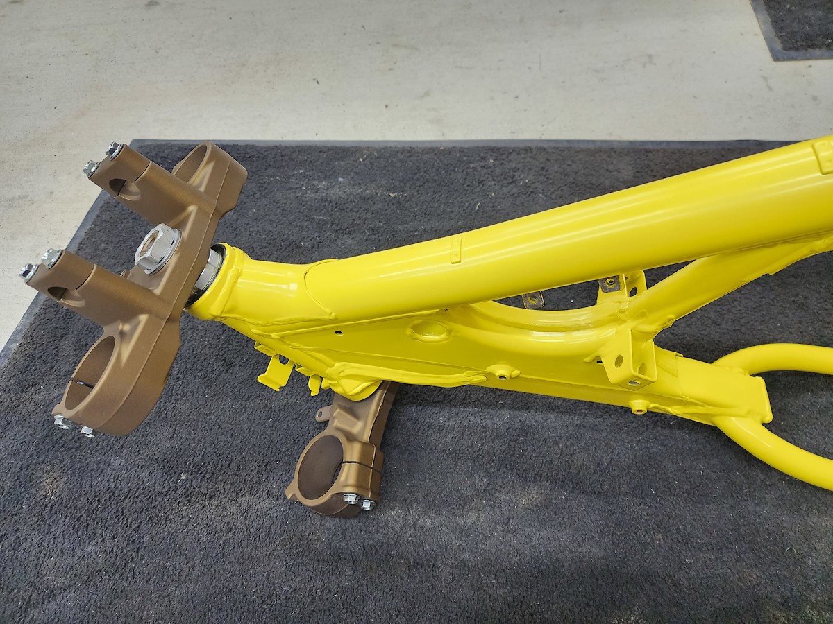 My 2004 Suzuki RM125 frame up build - Bike Builds - Motocross Forums ...