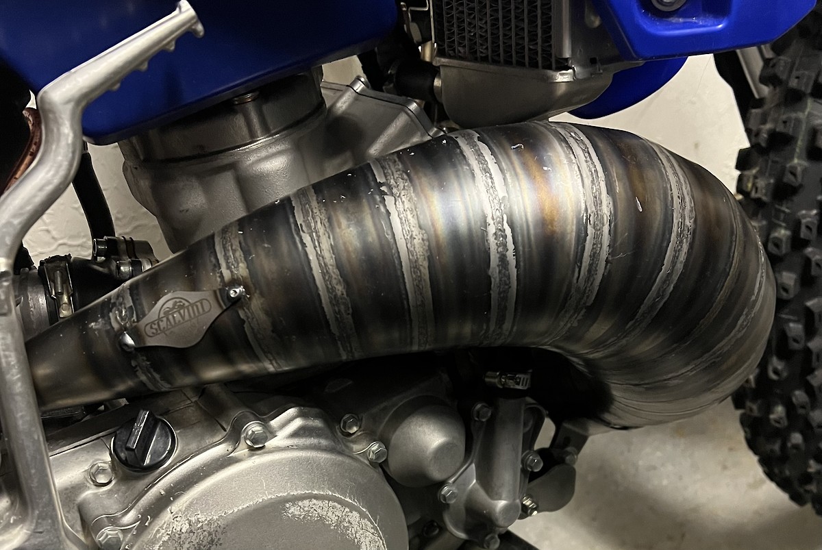 New Scalvini pipe - YZ250 - For Sale/Bazaar - Motocross Forums ...