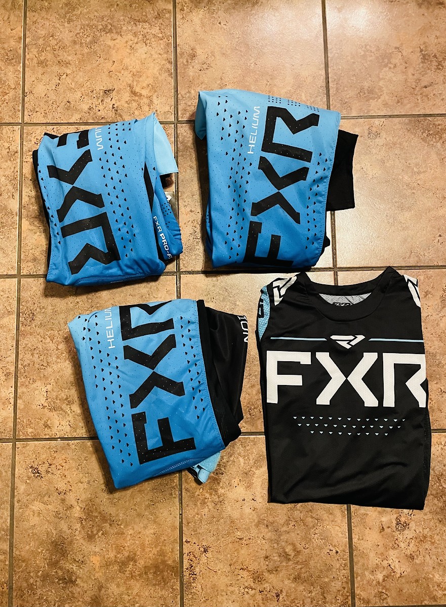 FXR Gear for Sale!! (32/L) **3 PAIRS OF PANTS & 1 JERSEY** $275 obo ...