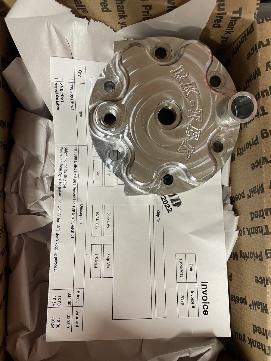 RK Tek Head for KTM/Husky/GG 300 TPI - For Sale/Bazaar - Motocross ...