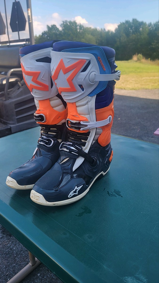 Alpinestars Tech 10 Size 12 - For Sale/Bazaar - Motocross Forums ...