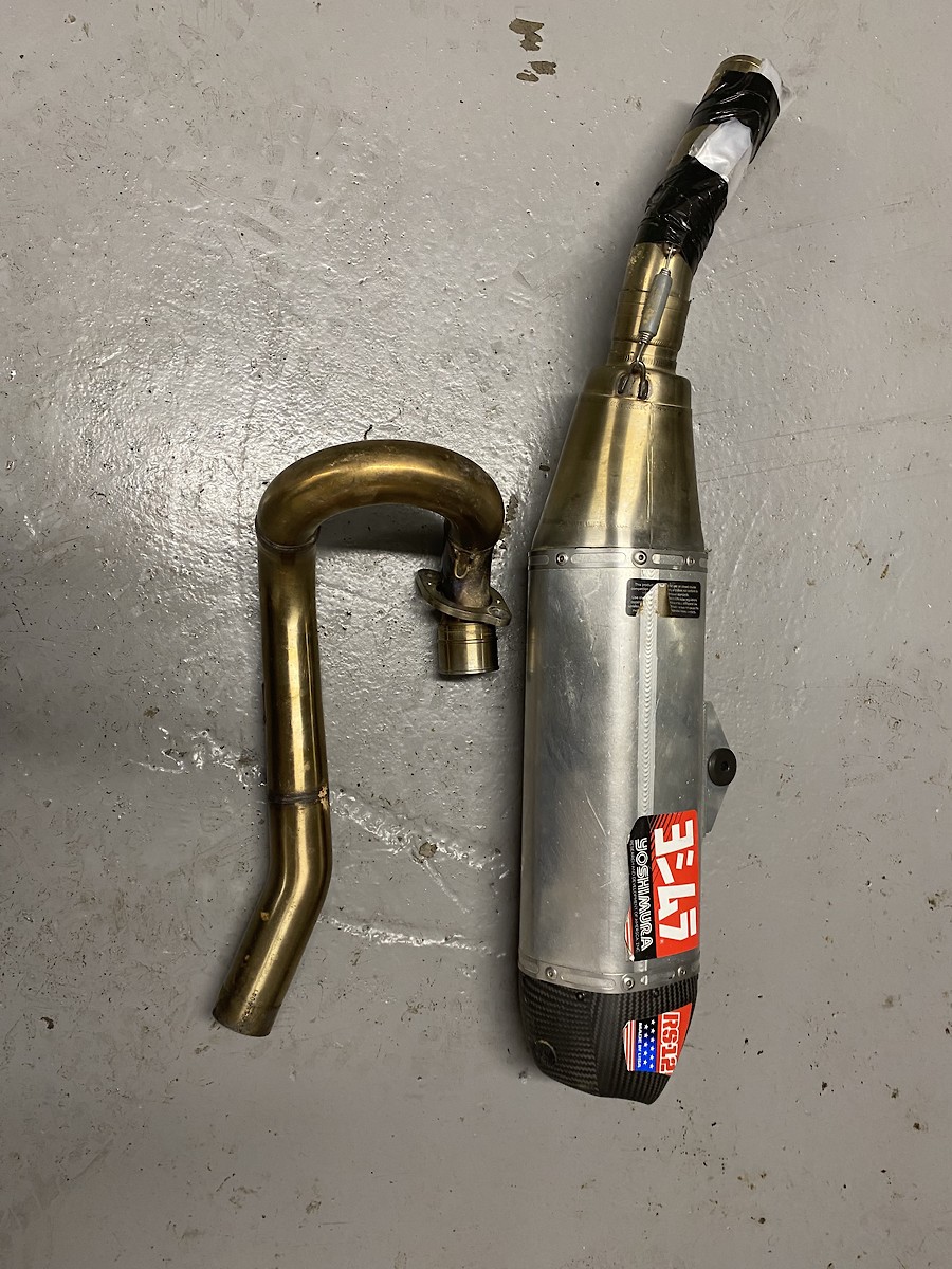 Kawasaki kxf 450 21-23 excel NEW YOSHI PIPE - For Sale/Bazaar ...