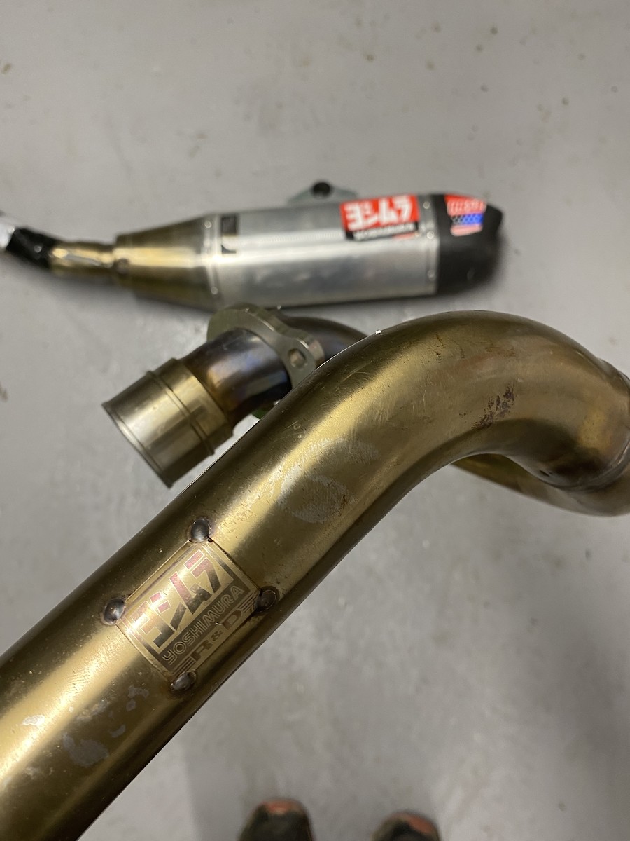 Kawasaki kxf 450 21-23 excel NEW YOSHI PIPE - For Sale/Bazaar ...