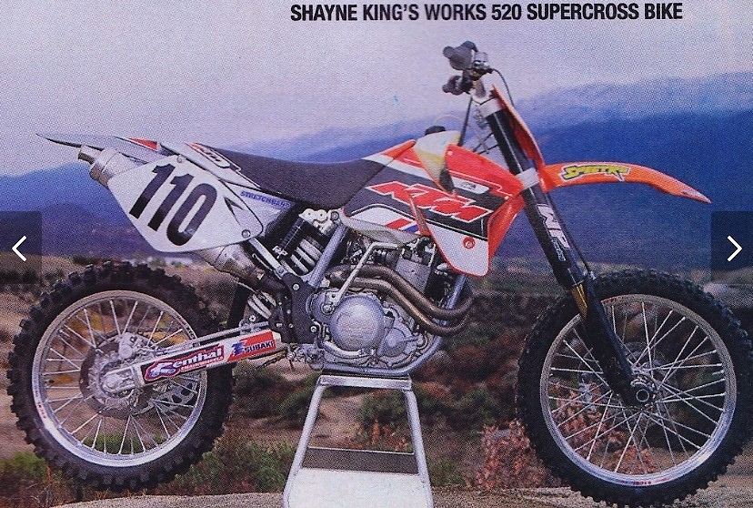 Shayne king 2000 520sx - Bike Builds - Motocross Forums / Message ...