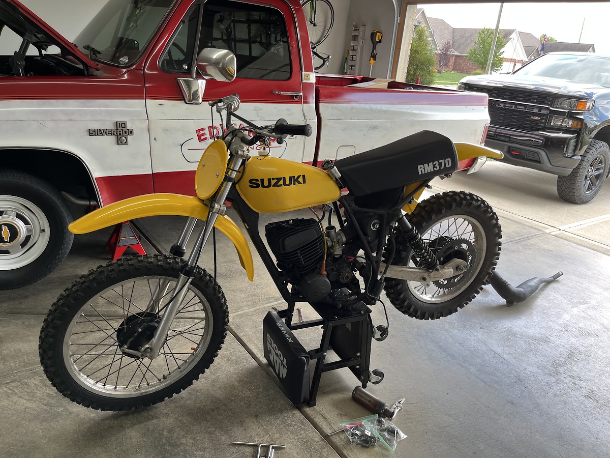 1976 Suzuki RM370 - Bike Builds - Motocross Forums / Message Boards - Vital MX
