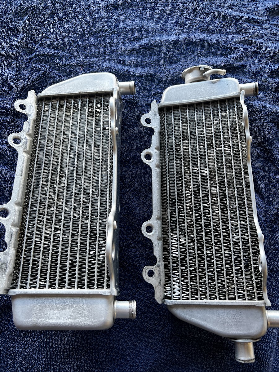 Yamaha YZ radiators (used) oem - For Sale/Bazaar - Motocross Forums ...
