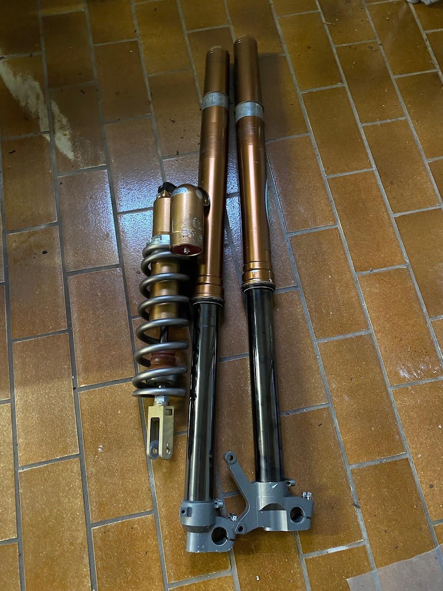 kayaba suzuki rmz factory forks and shock - For Sale/Bazaar - Motocross ...
