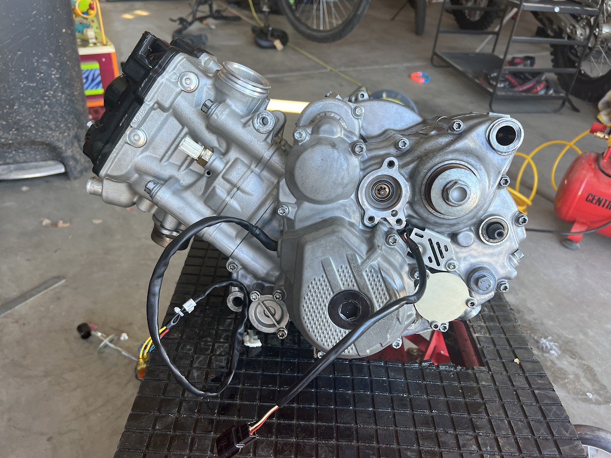 2016.5 KTM 250 SX-F Factory Edition Complete Engine BAD 1st Gear - For ...