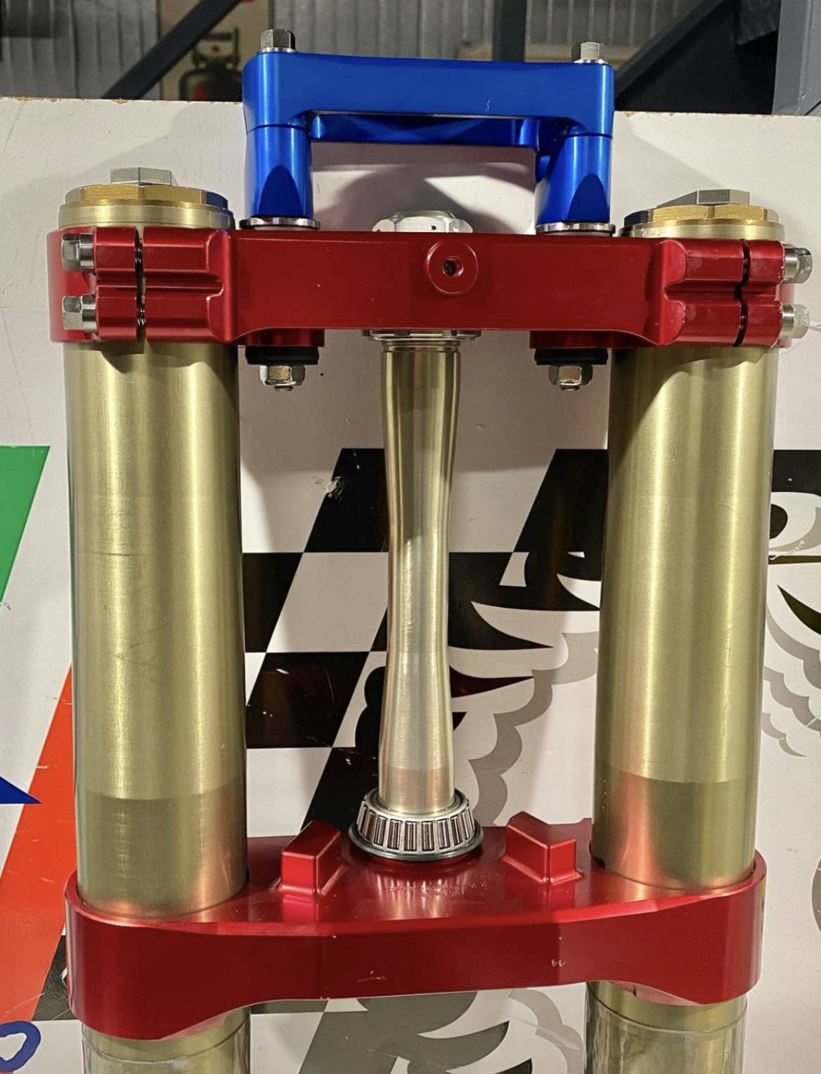 Works Showa 51mm forks/clamps HRC Honda $6500 - For Sale/Bazaar ...