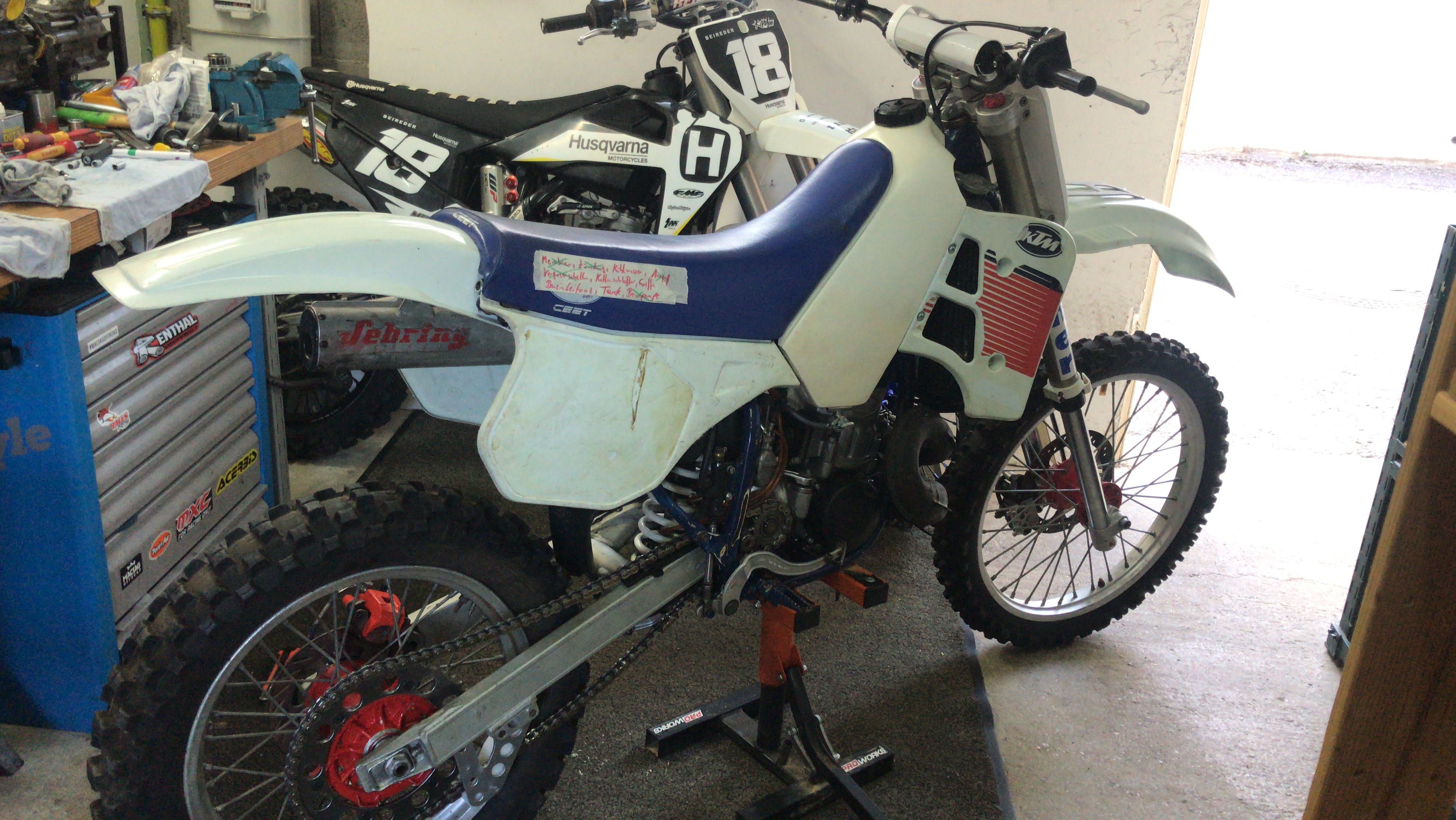 1987 KTM MX 540/550 Big Bore Rebuild - Bike Builds - Motocross Forums / Message Boards - Vital MX