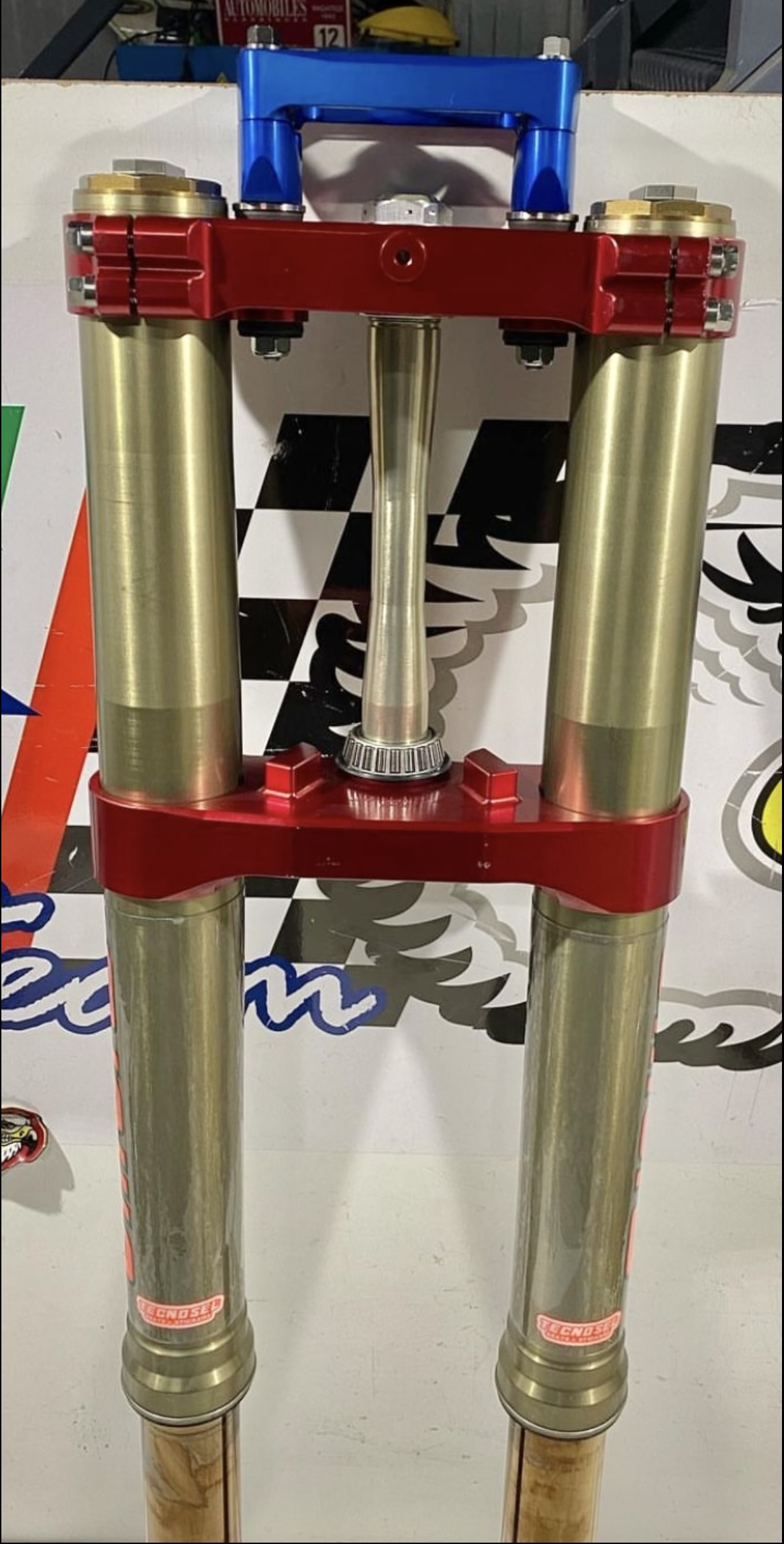 Works Showa 51mm forks/clamps HRC Honda $6500 - For Sale/Bazaar ...