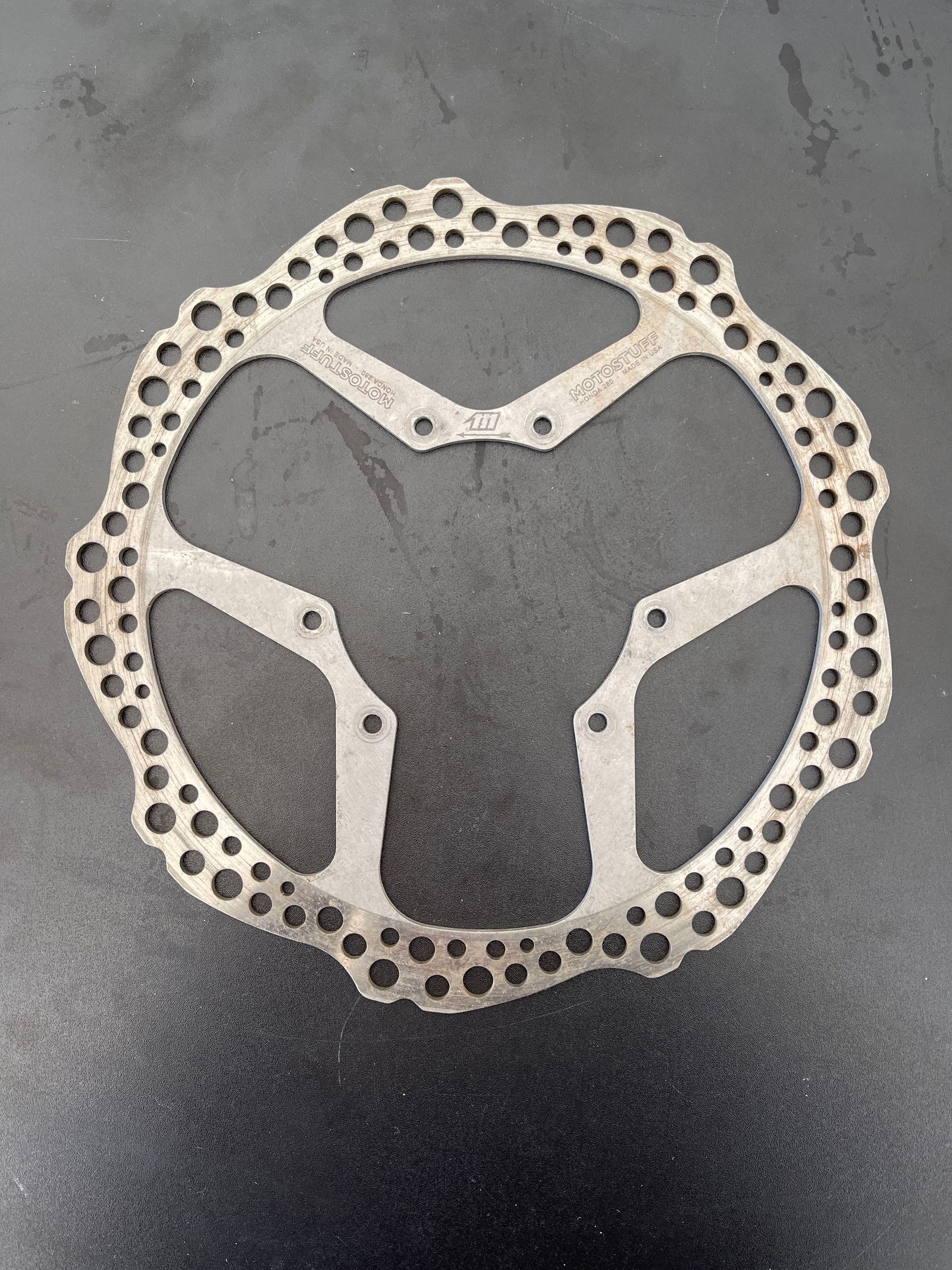 Motostuff 280-mm Front Brake Rotor Setup for 2019+ Honda CRFs --- $125 ...