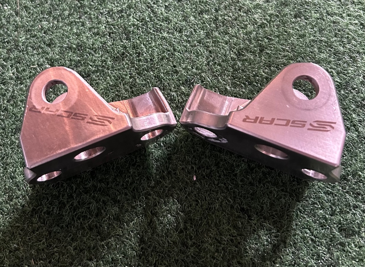 Yamaha titanium foot peg mounts - For Sale/Bazaar - Motocross Forums ...