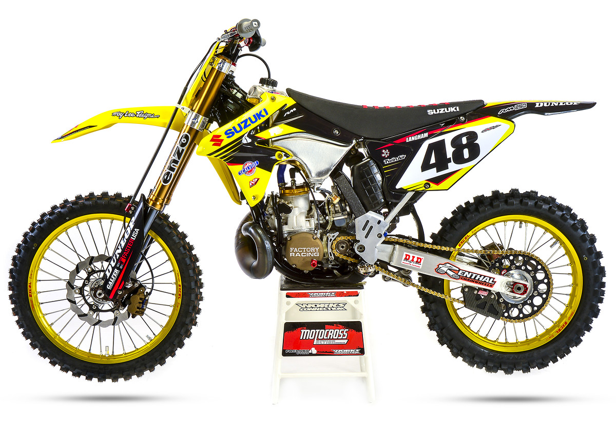 Anthony Bourdon Rides My Latest Restoration, an 03 RM250... - Moto ...