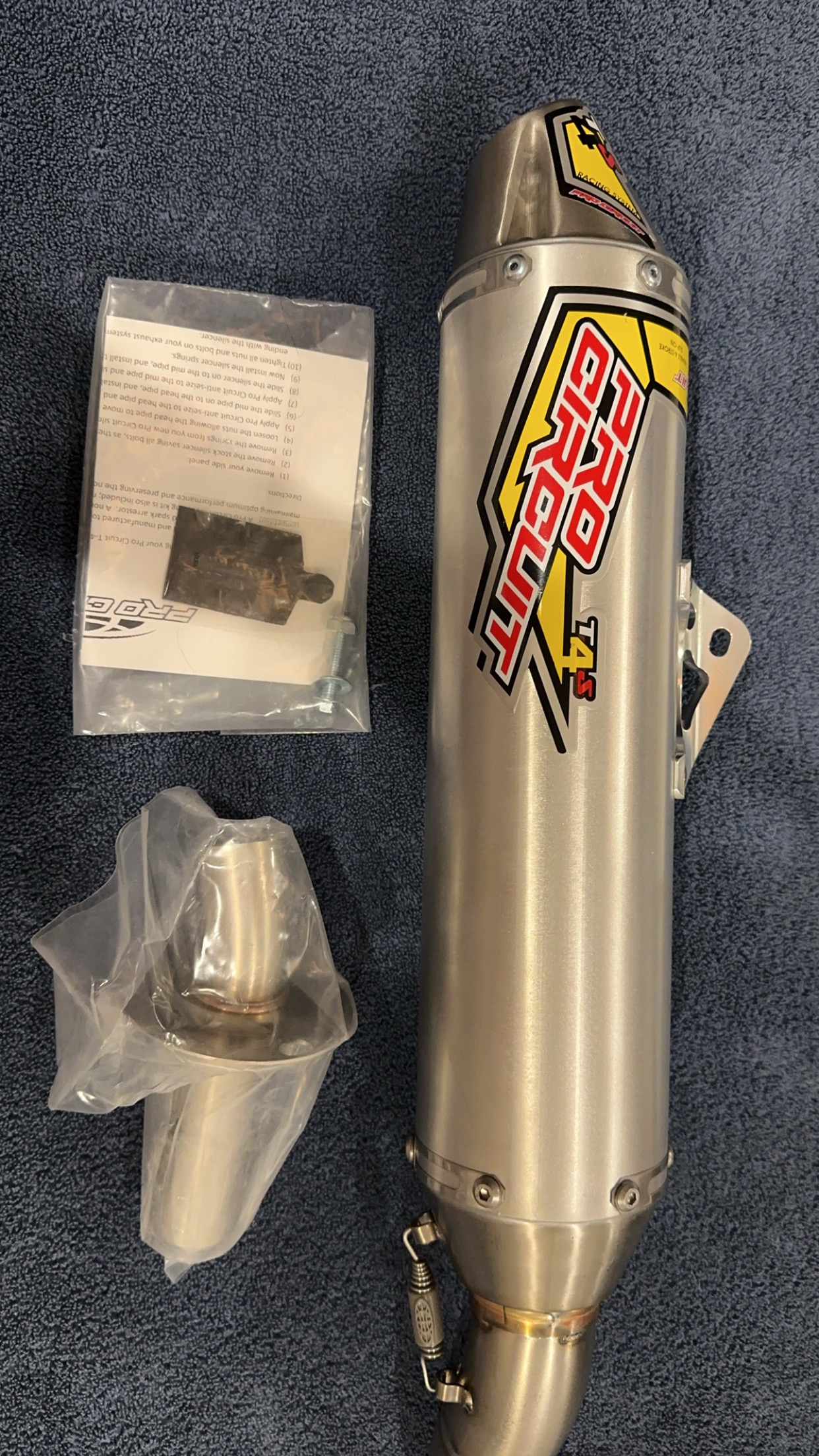 09-11 KX450F pro circuit T-4R slip on B/N - For Sale/Bazaar - Motocross ...