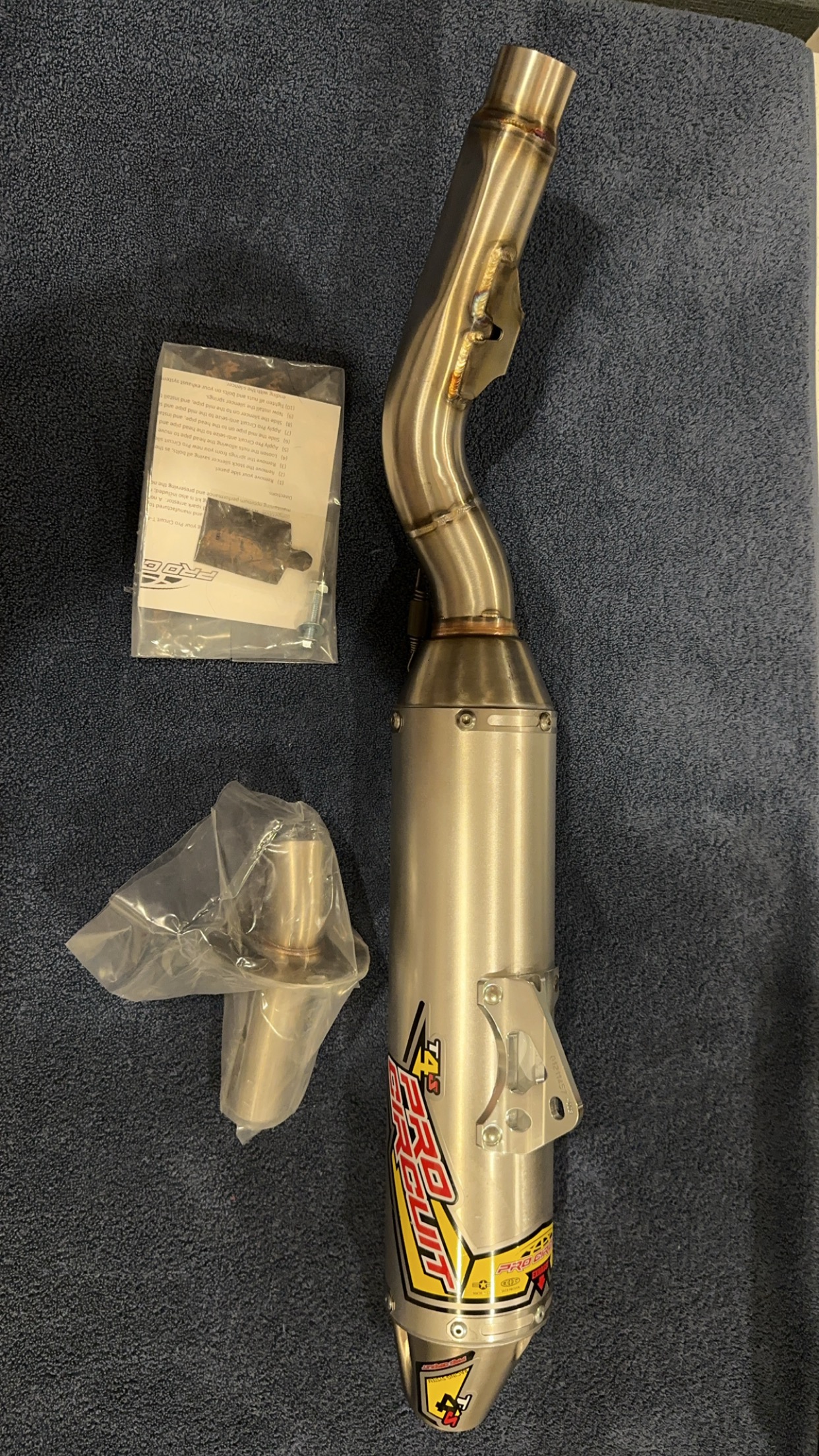 09-11 KX450F pro circuit T-4R slip on B/N - For Sale/Bazaar - Motocross ...