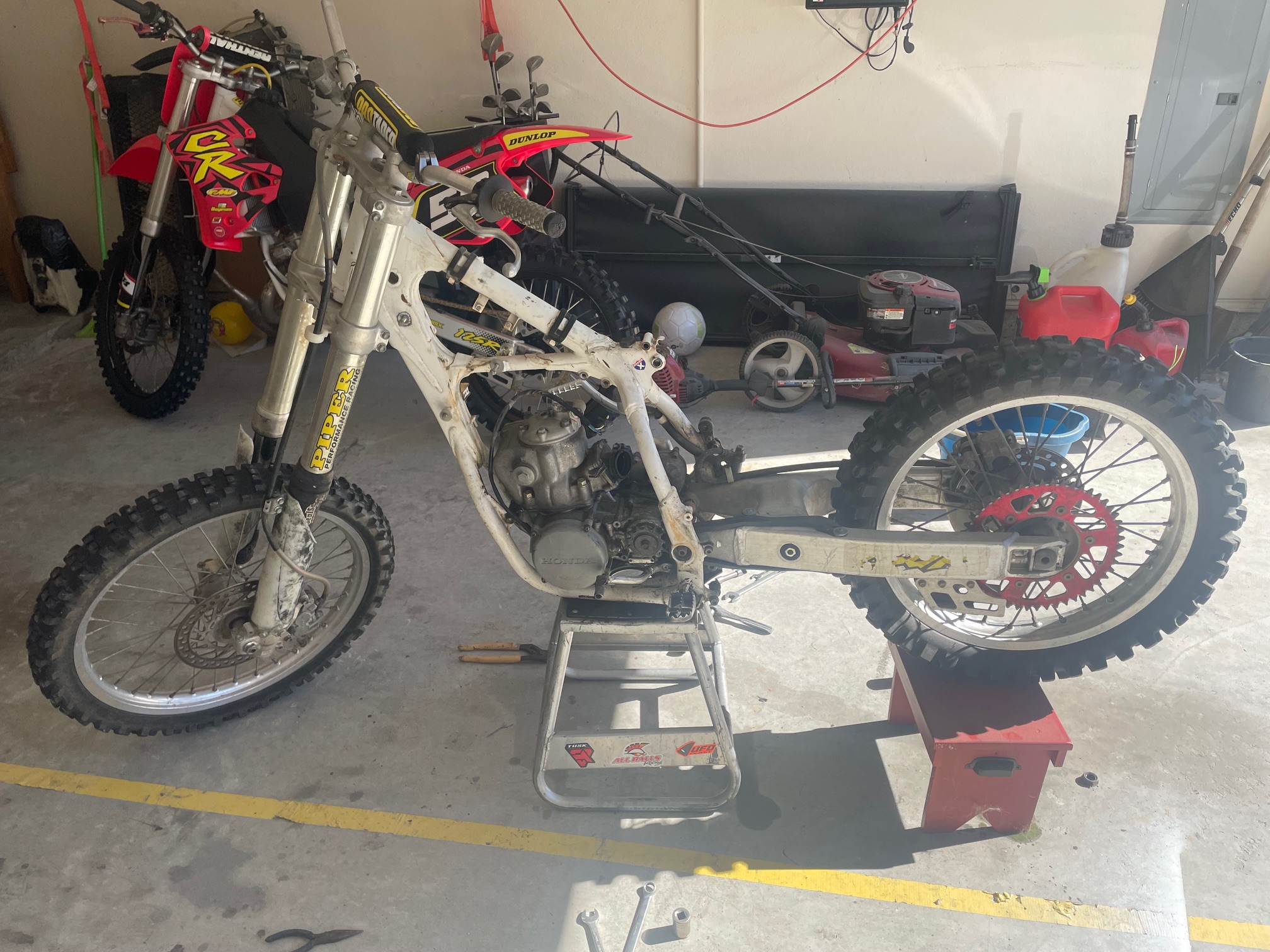 1996 Team Fabuloso CR250 Rebuild - Bike Builds - Motocross Forums ...
