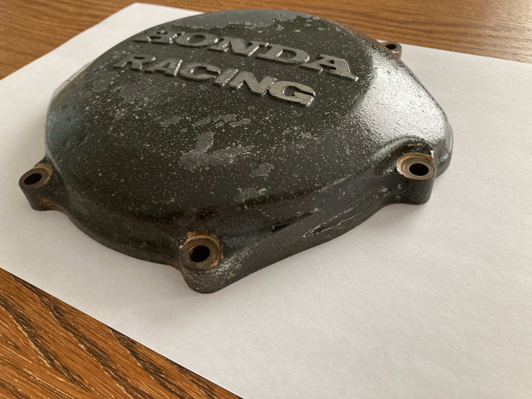 Honda CR 500 genuine Factory / Works HRC clutch cover - For Sale/Bazaar ...