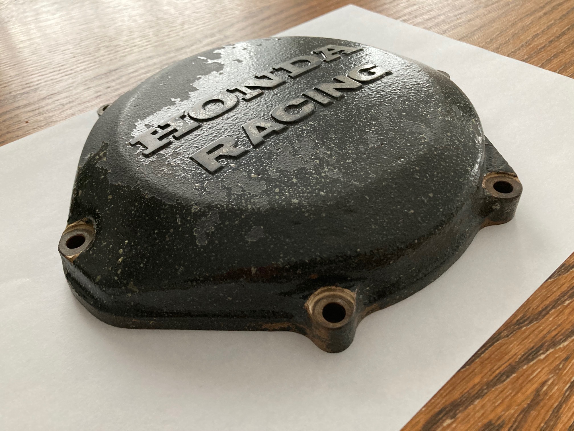 Honda CR 500 genuine Factory / Works HRC clutch cover - For Sale/Bazaar ...