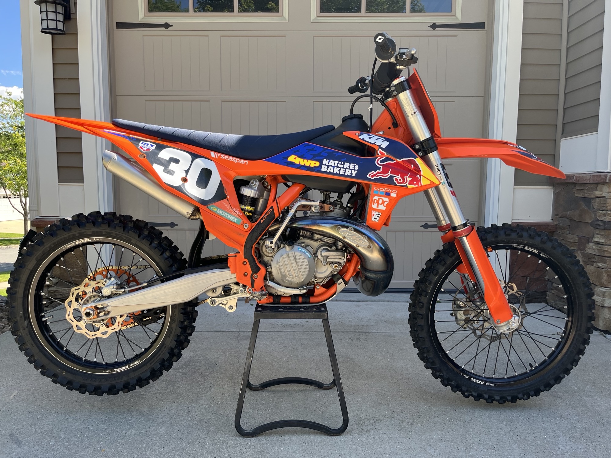 KTM 250sx 2T 2022 TMR motor, FCP, TLD race team plastics, more... - For ...