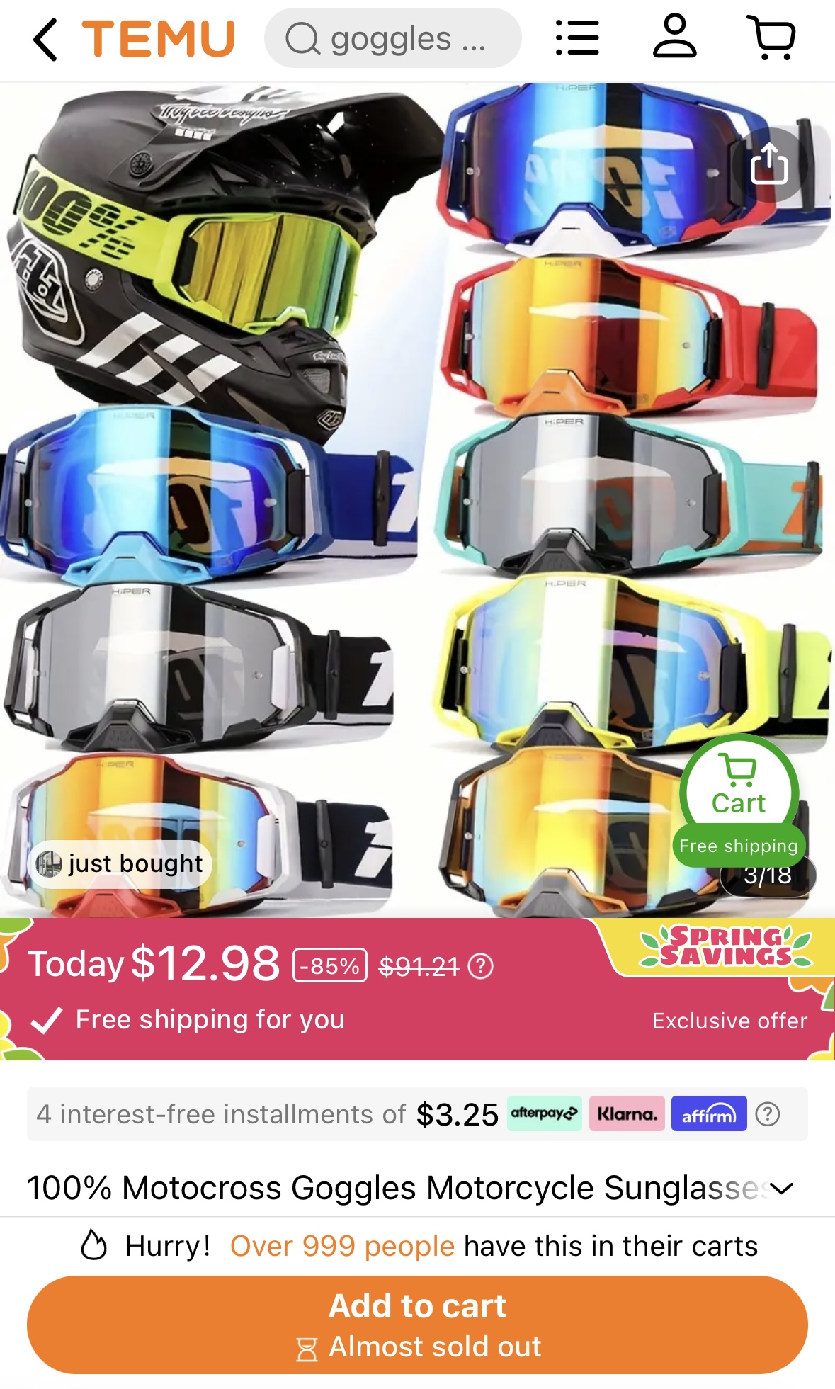 TEMU and its excessive amount of moto gear - Moto-Related - Motocross ...