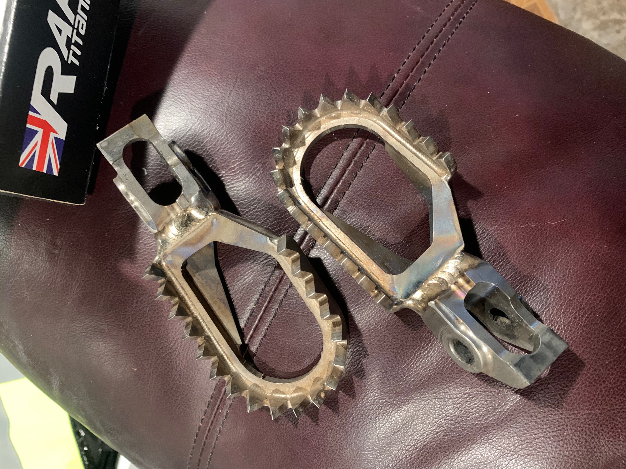 KTM Raptor Edge Titanium Footpegs - $175 - For Sale/Bazaar - Motocross ...