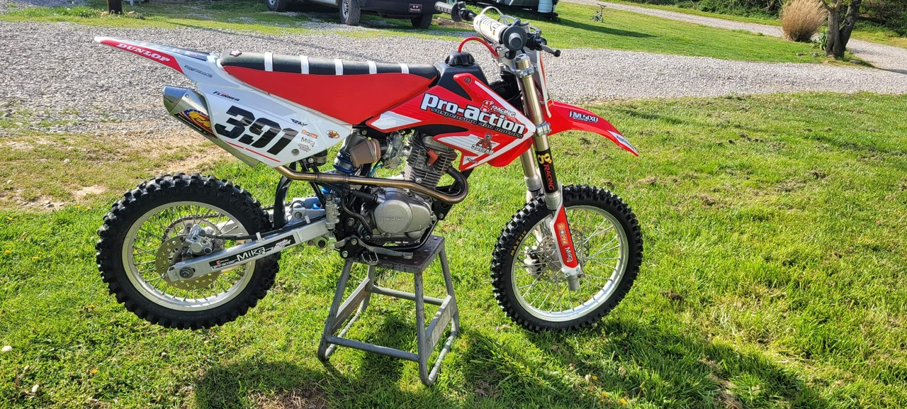CRF100 pitter, do you think I’ll be able to fit in a CR85 swingarm and ...