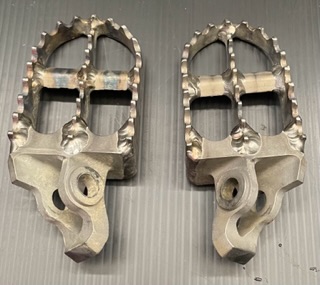LightSpeed CRF250/450R Titanium foot pegs $170 - For Sale/Bazaar ...