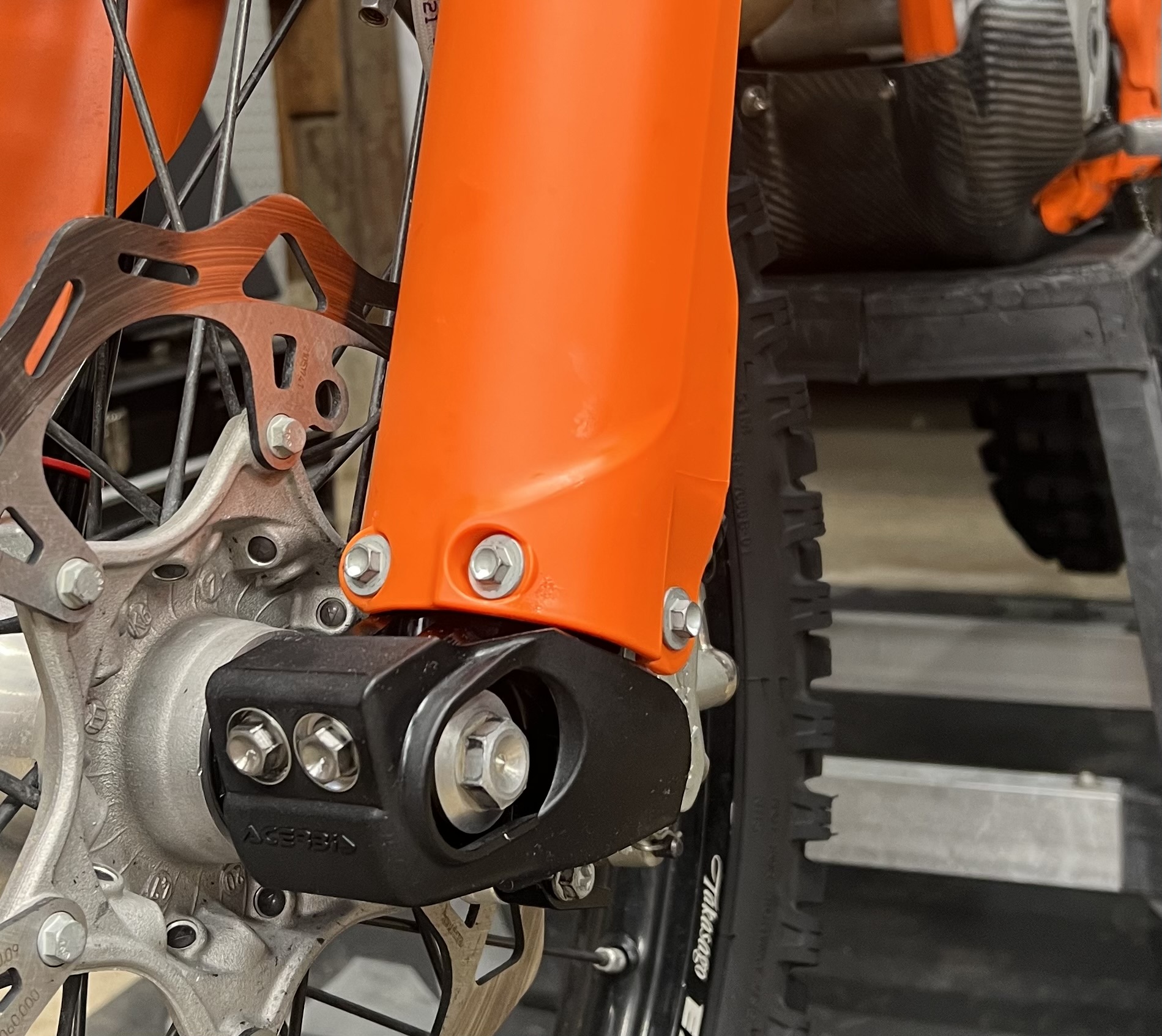 KYB A-Kit Lug Protector DIY - Tech Help/Race Shop - Motocross Forums ...