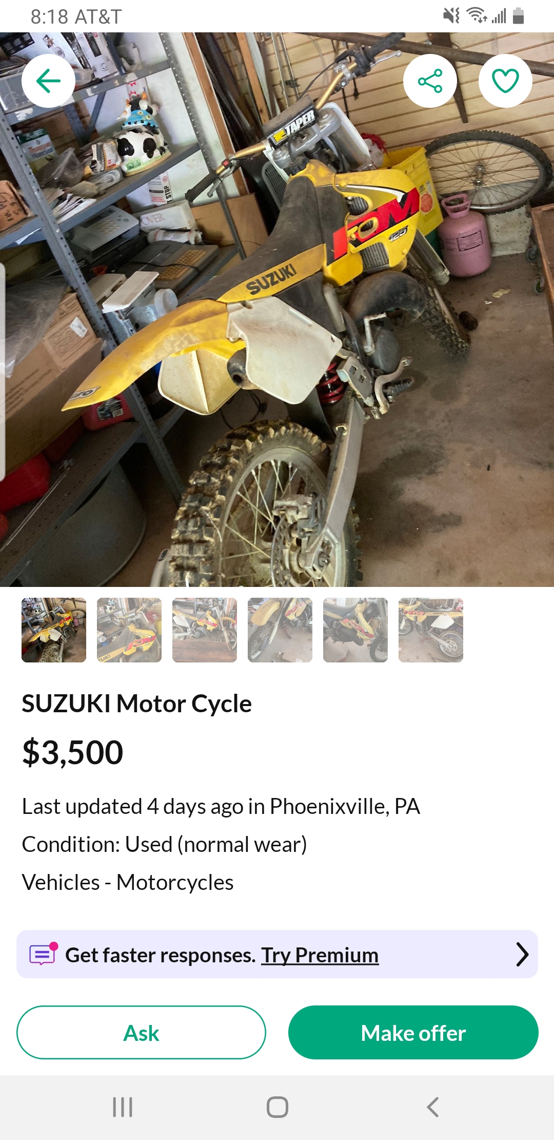 Great looking 99 rm125 in PA! - Moto-Related - Motocross Forums ...
