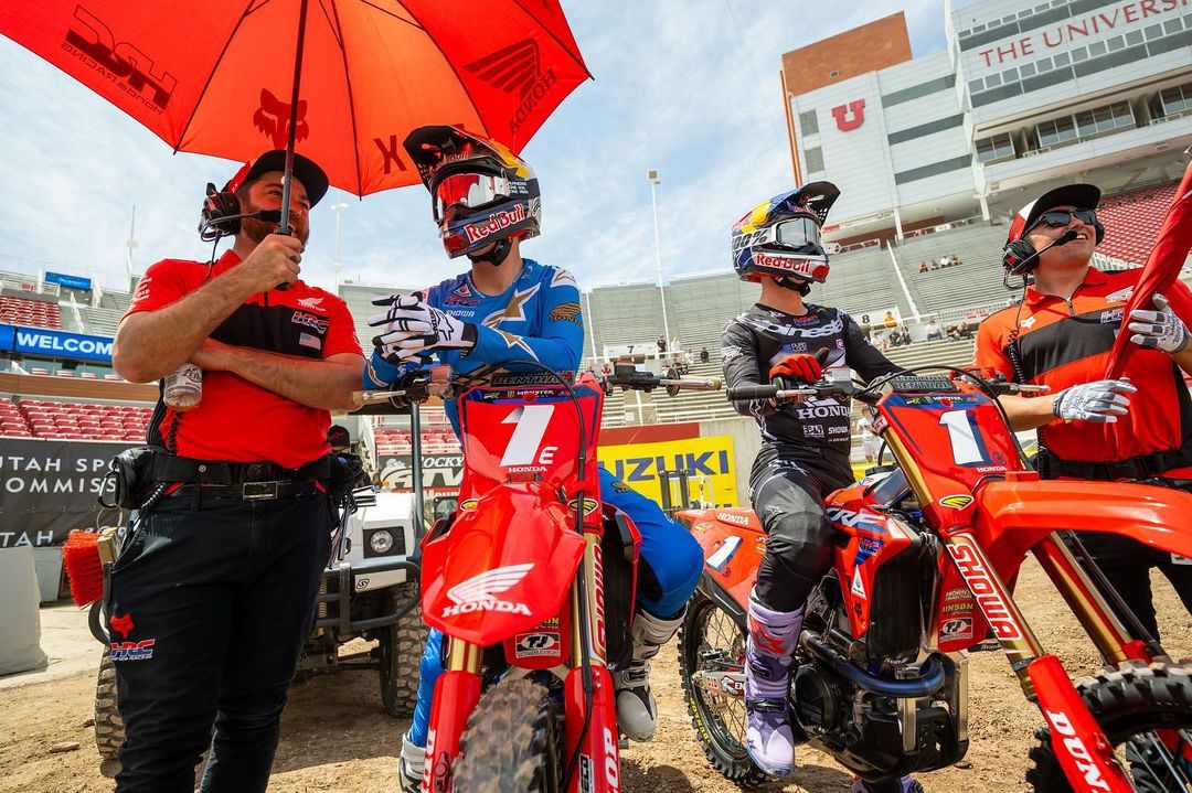 Bench Racing | Salt Lake City Supercross Timed Qualifying - Moto ...