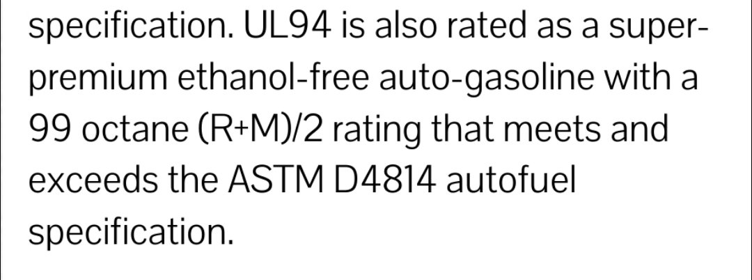 Sunoco high octane, unleaded, race gas - Moto-Related - Motocross ...