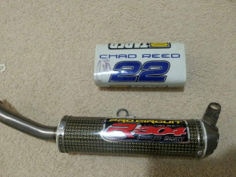 2005 yz250 Reed yrt pro circuit Kevlar t.i muffler - For Sale/Bazaar ...