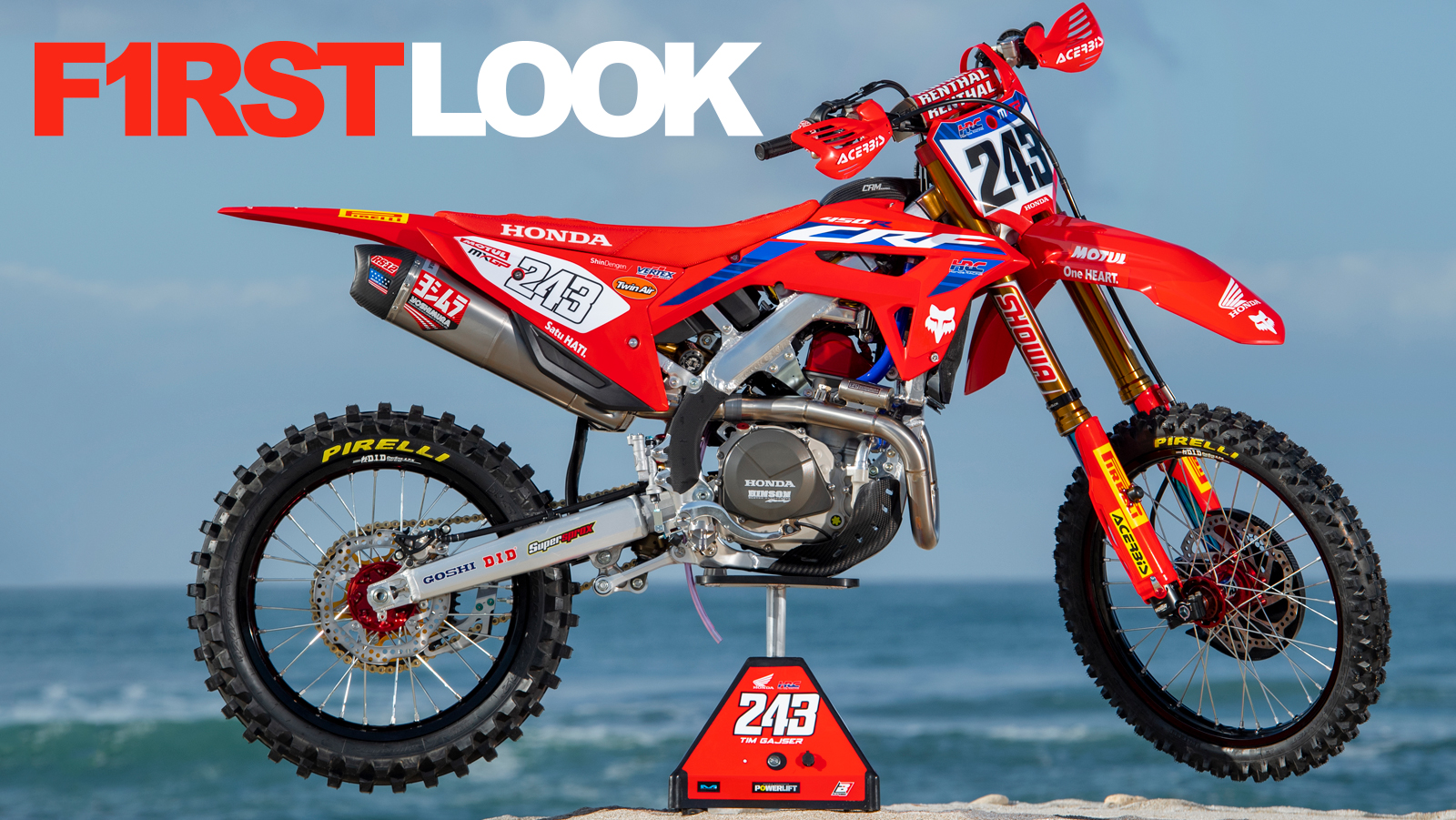 First Look | 2023 HRC Honda MXGP Team - Motocross News Story - Vital MX