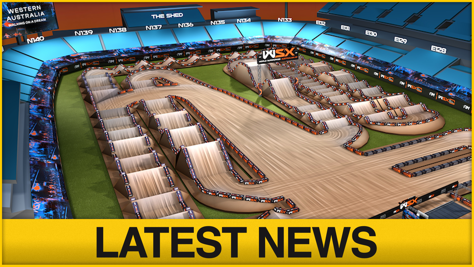 WSX's Perth Track Layout | Video - Motocross News Story - Vital MX