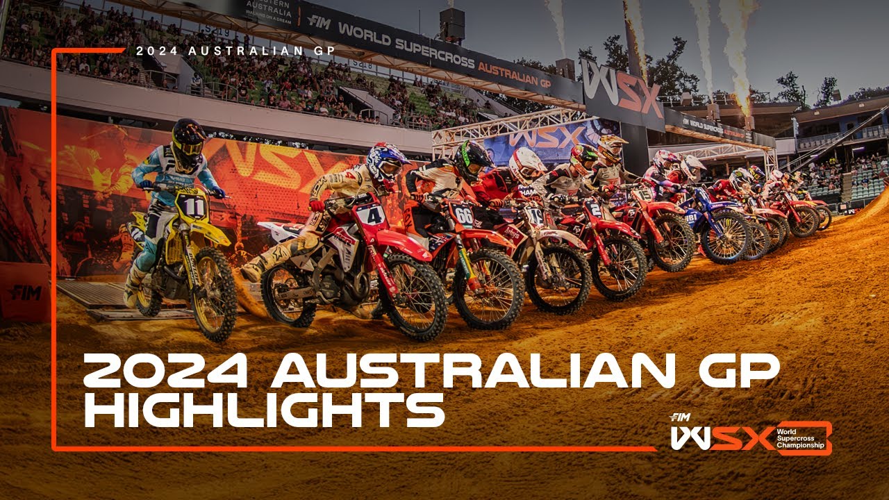 Video Highlights: 2024 FIM World Supercross Championship | Rounds Two ...